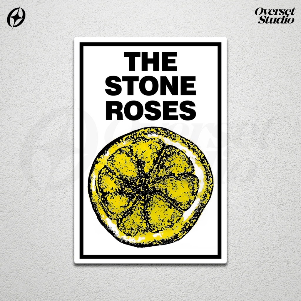 LOKAL The Stone Roses Sticker / The Stone Roses Rock Metal Oasis Band ...