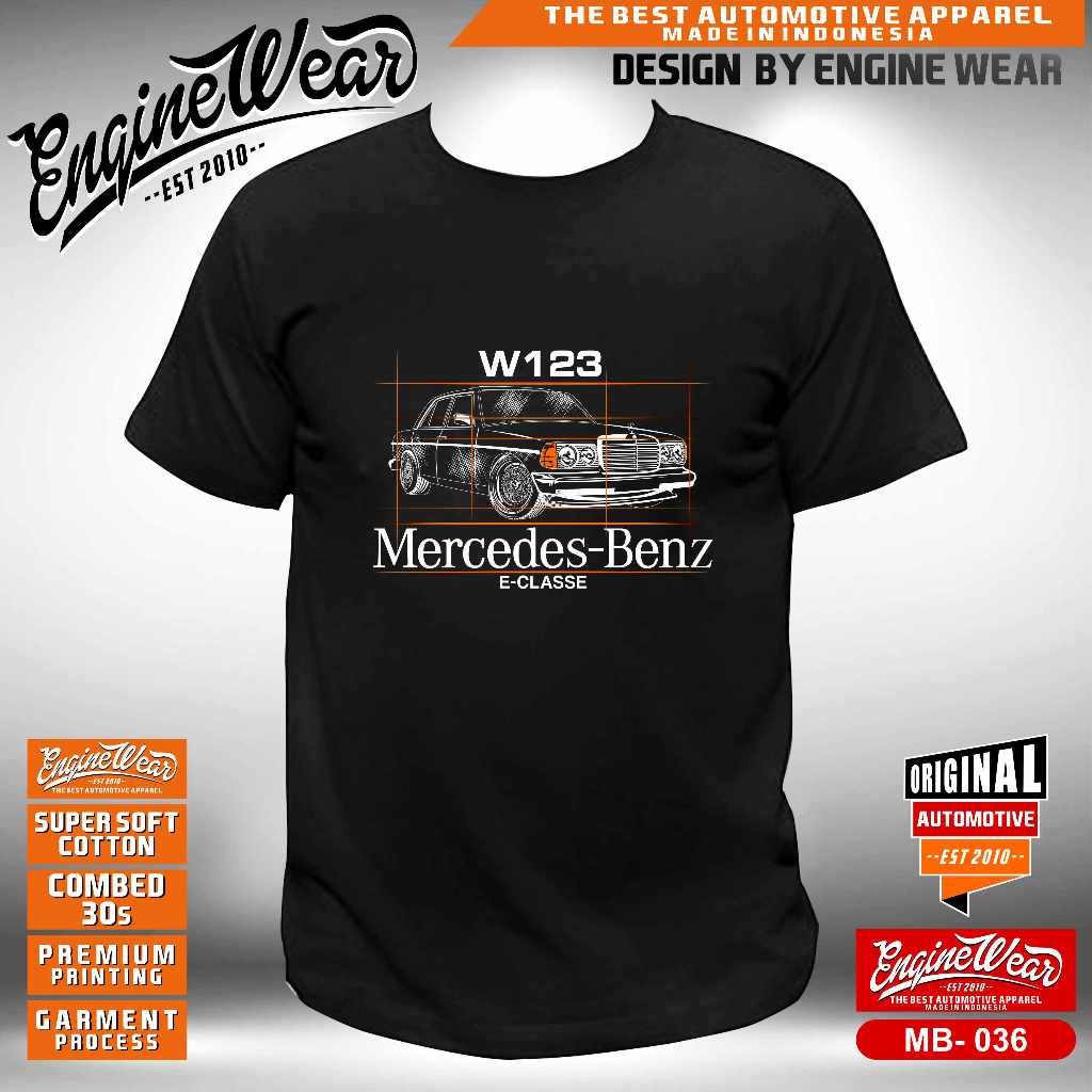 Mercedes benz W123 W124 W203 W202 W204 W210 W211 W212 W140 T-shirt ...