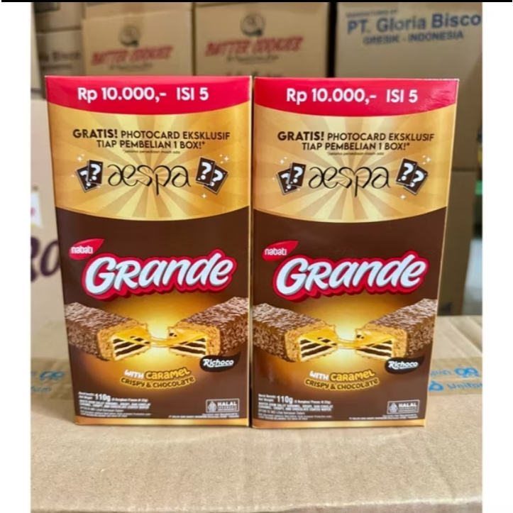 NABATI GRANDE AESPA RICHOCO 1 BOX 110gr | Shopee Malaysia