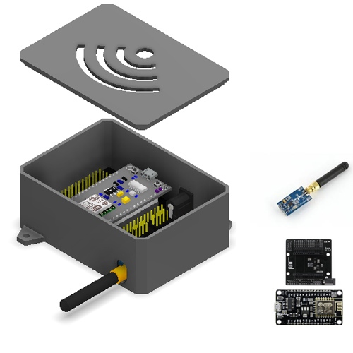 Case Base Plate NodeMCU ESP 8266 CC1101 WIFI | Shopee Malaysia