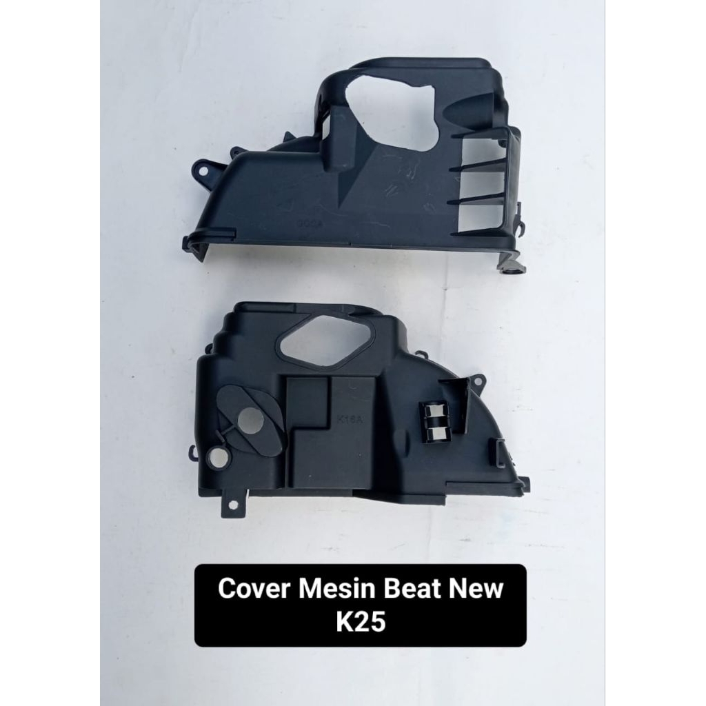 MESIN Beat New K25 FI New Stater Rough Upper Lower Engine Cover ...