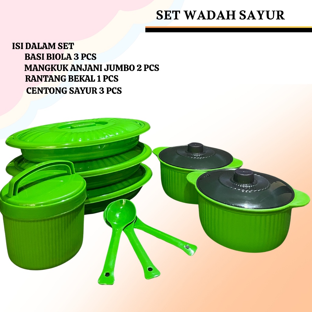 Buffet vegetable container set, vegetable container set, economy ...