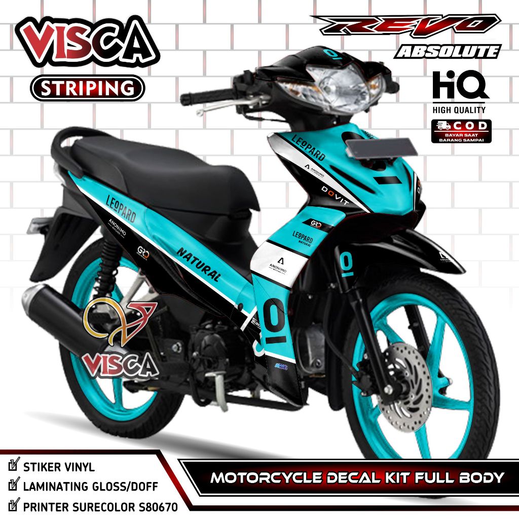 Revo Absolute 110 Full Body Decal - Revo Absolute 110 Full Body Sticker ...