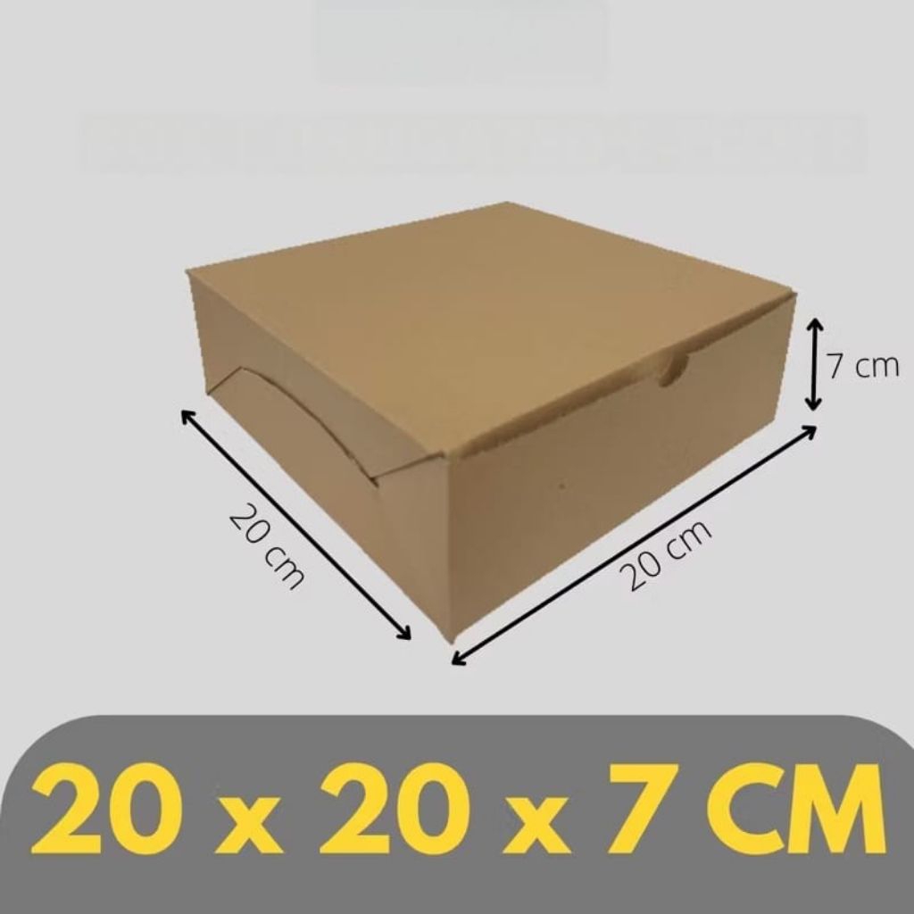 100 PCS - PLAIN BROWN KRAFT RICE BOX/CATRING BOX RICE CATERING | Shopee ...