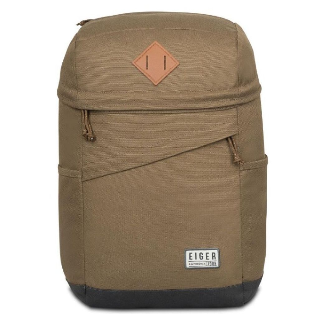 EMORY Diario Canva 25L Laptop Backpack Khaki ORIGINAL | Shopee Malaysia
