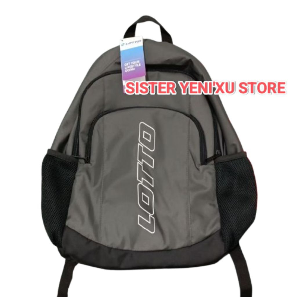 Lotto Corpa Backpack GRAY Backpack (46x32x14cm) ORIGINAL STORE 100% ...