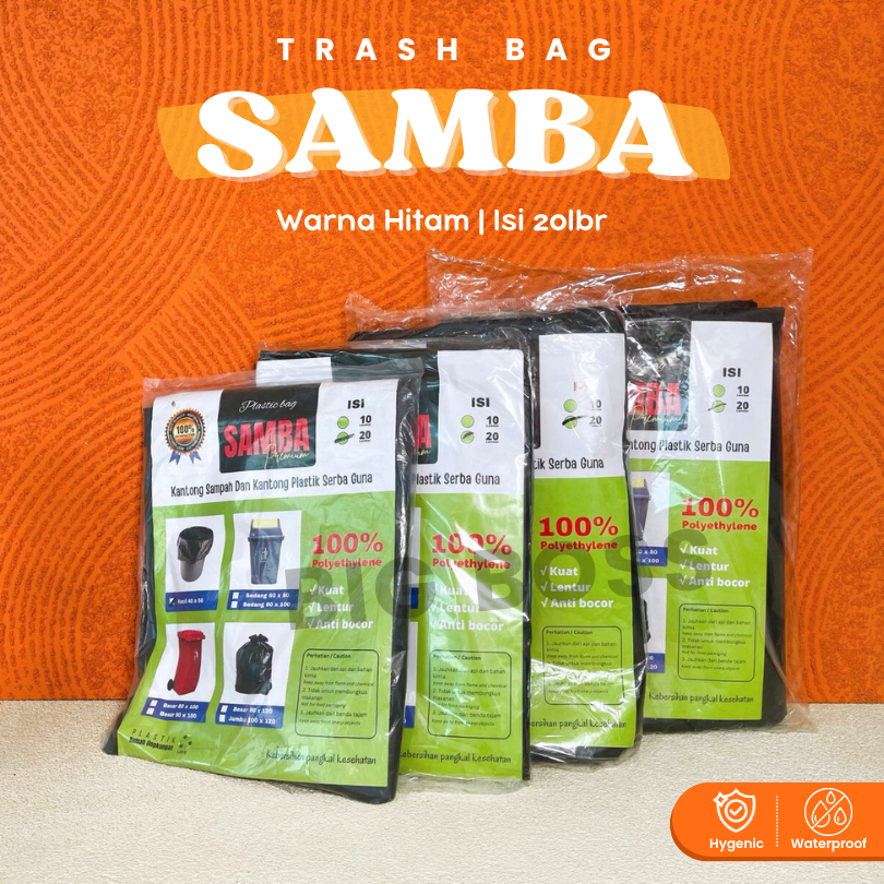 SAMBA Trash Bag Contents 20 sheets / Trashbag / Economical Trash Bag ...