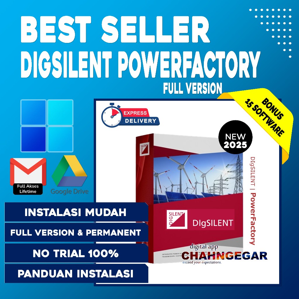 DIgSILENT Power Factory 2024 Full Software Modeling, Simulation, and ...