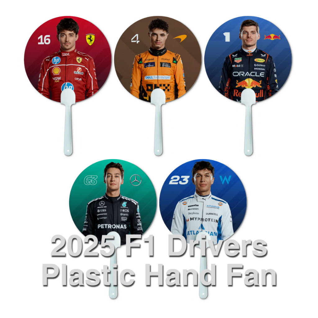 F1 Plastic Hand Fan Formula 1 Constructor Team Hand Fan - Ferrari ...
