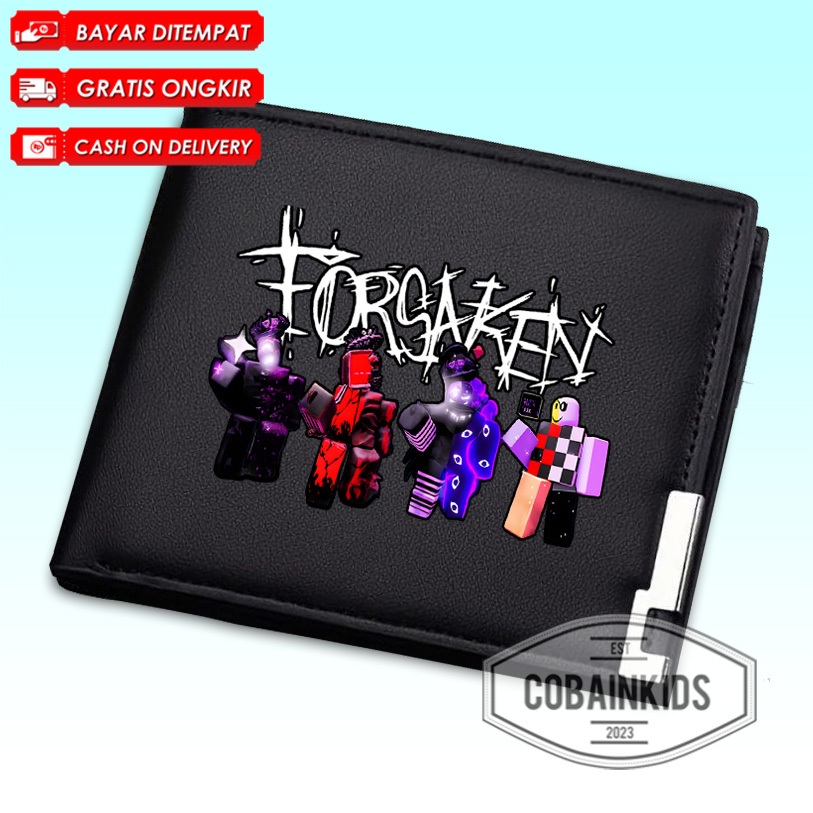ROBLOX FORSAKEN KIDS WALLET ALL CHARACTERS CUSTOM WALLET/ FREE NAME ...
