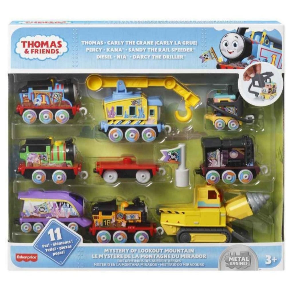 Fisher Price NEW LOOK Thomas & Friends Mystery of Lookout Mountain ...