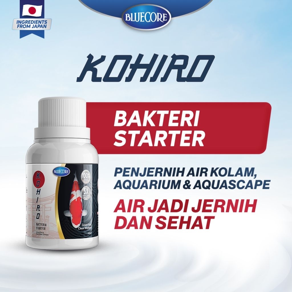Bluecore kohiro starter bacteria for fish ponds & aquariums, Ammonia ...