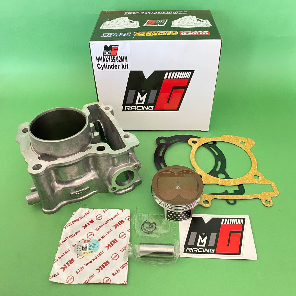 Block casting 62 aerox nmax r15 wr155 mg racing block casting | Shopee ...