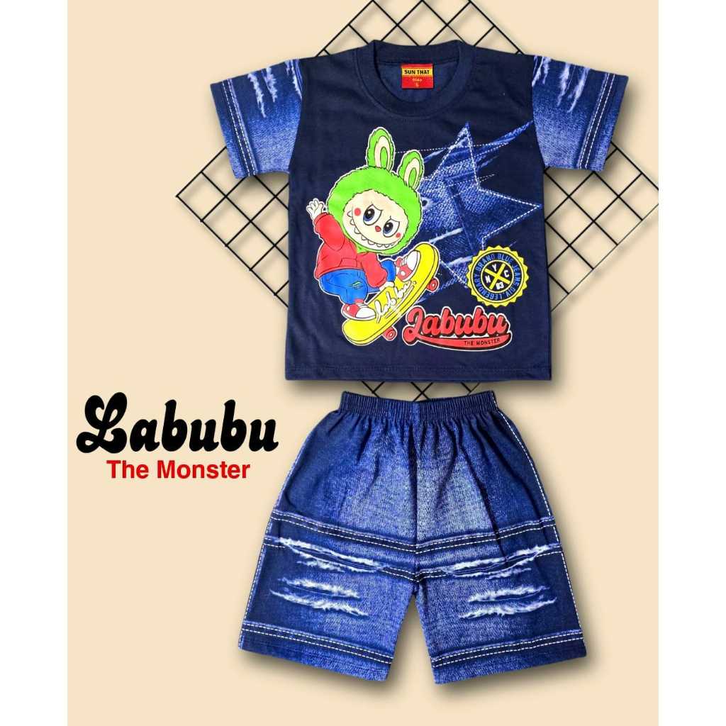 Labubu Suit Viral Labubu Children's Clothes | Shopee Malaysia