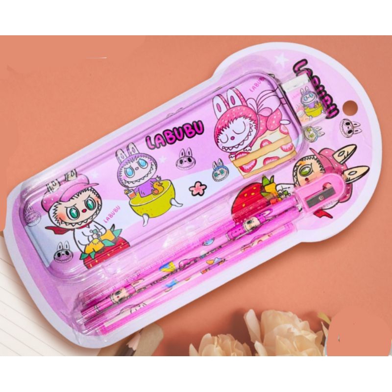 Stationery Set Package / ATK Set Labubu Premium Edition Pencil Box ...