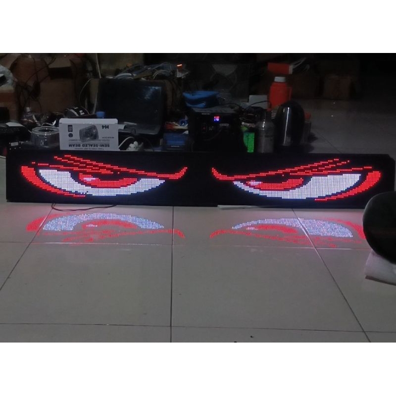 MATA Running text flexible eyes 12/24 volt | Shopee Malaysia