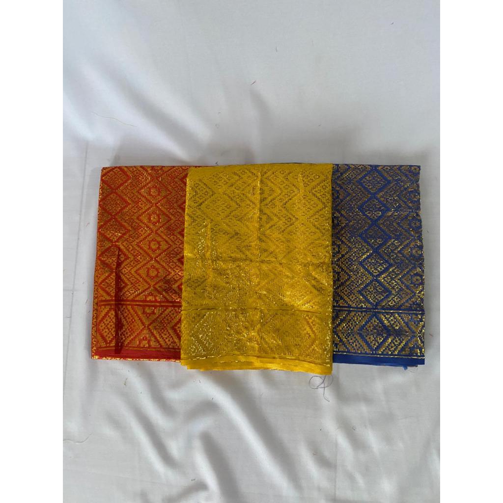 2 in 1 Set of Full Gold Thread Songket + Full Gold Thread Shawl ...