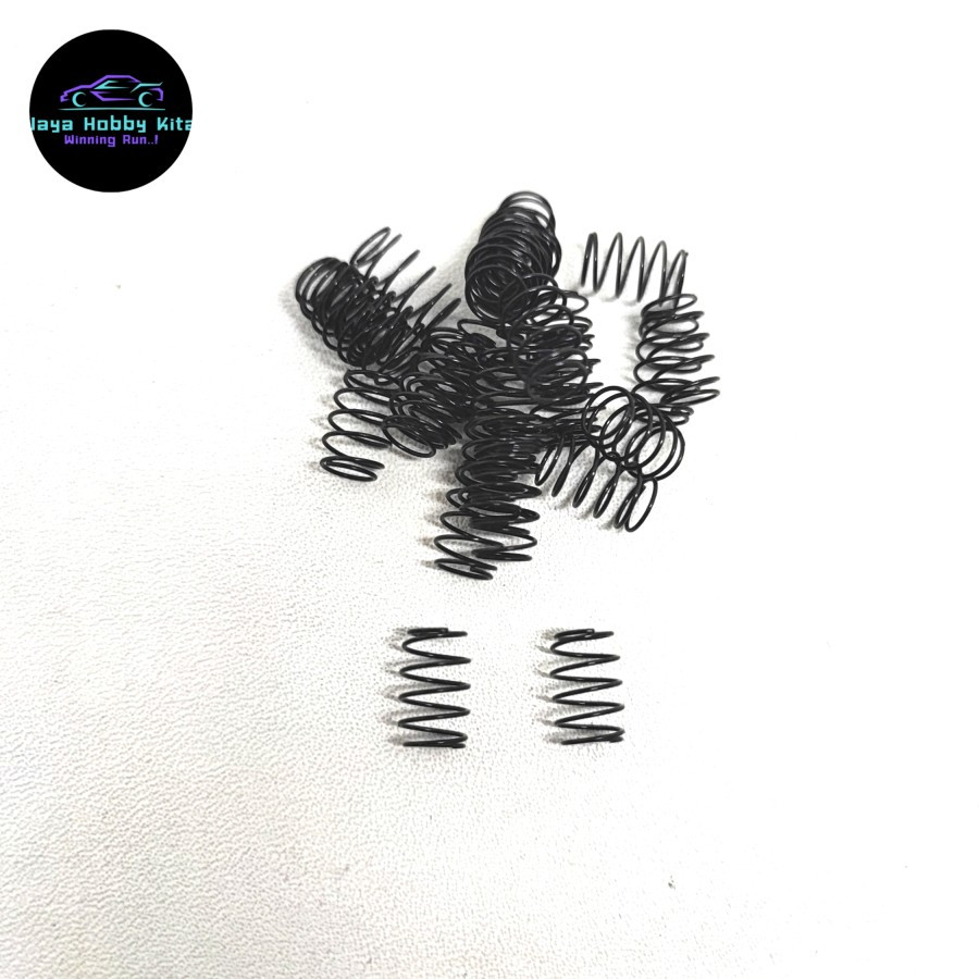 HITAM Rep Tamiya Spring Sliding Damper Black Smooth Black Soft Spring ...