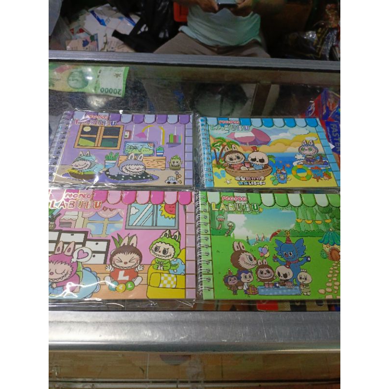 Labubu Labubu Sticker Book | Shopee Malaysia