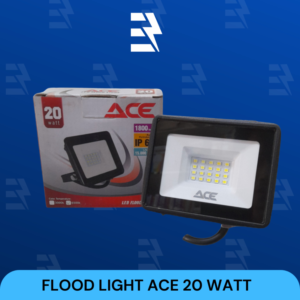 Led Spotlight/FLOOD LIGHT ACE 20 WATT | Shopee Malaysia