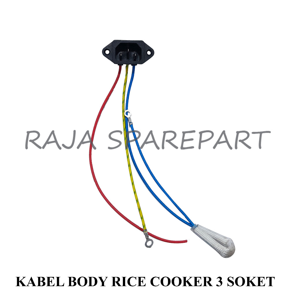 Kbrc3 CABLE/MAGIC COM CABLE 3 SOCKET/BODY RICE COOKER CABLE 3 SOCKET ...
