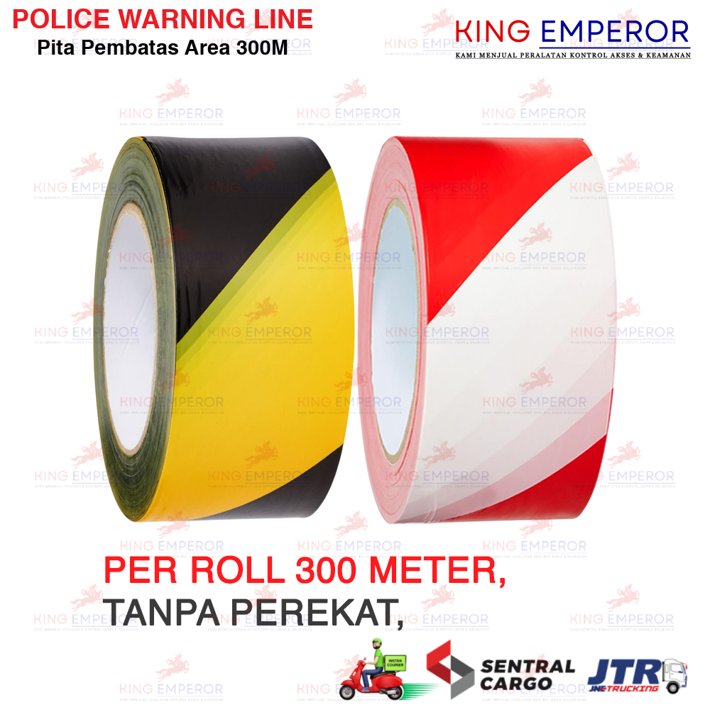 Police Line ISG 2 Inch x 300 Meters / Warning Line 2 Inch x 300 M ...