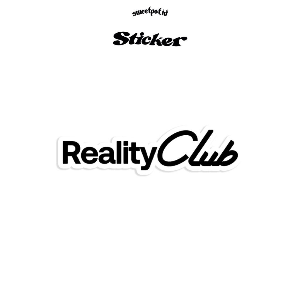 Sticker REALITY CLUB/India/FEAST/STICKER Grain/STICKER Retail/STICKER ...