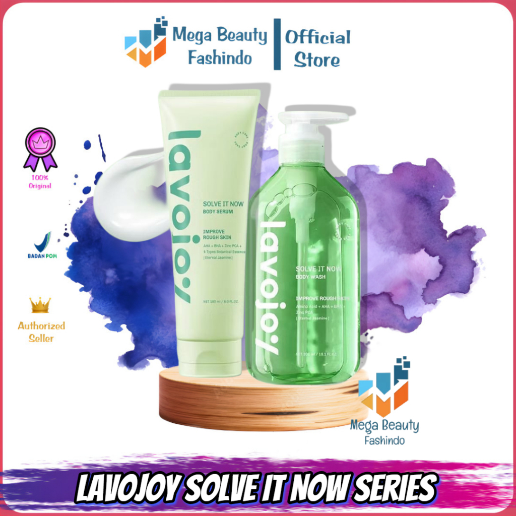 LVJ Lavojoy Solve It Now Series | Body Wash | Body Serum | Shopee Malaysia