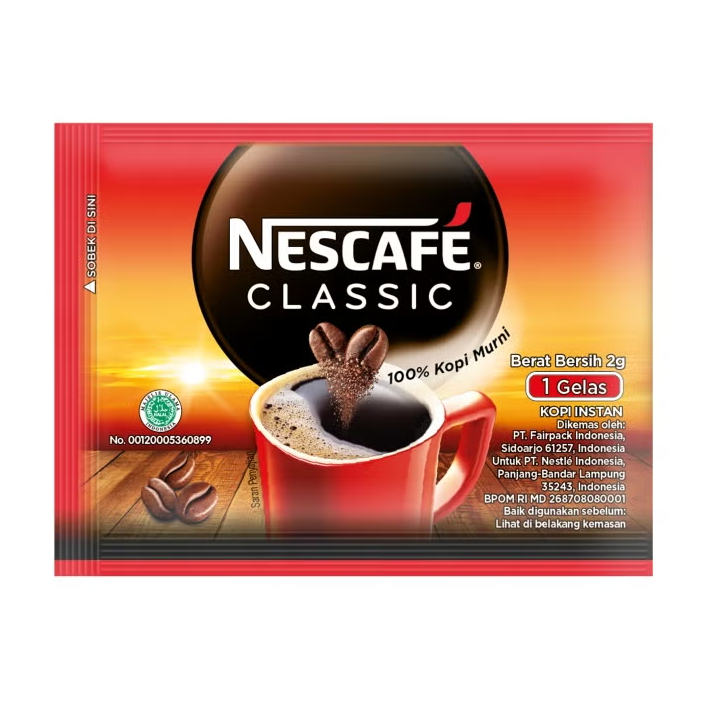 Nescafe Classic Sachet 10 x 2gr | Shopee Malaysia