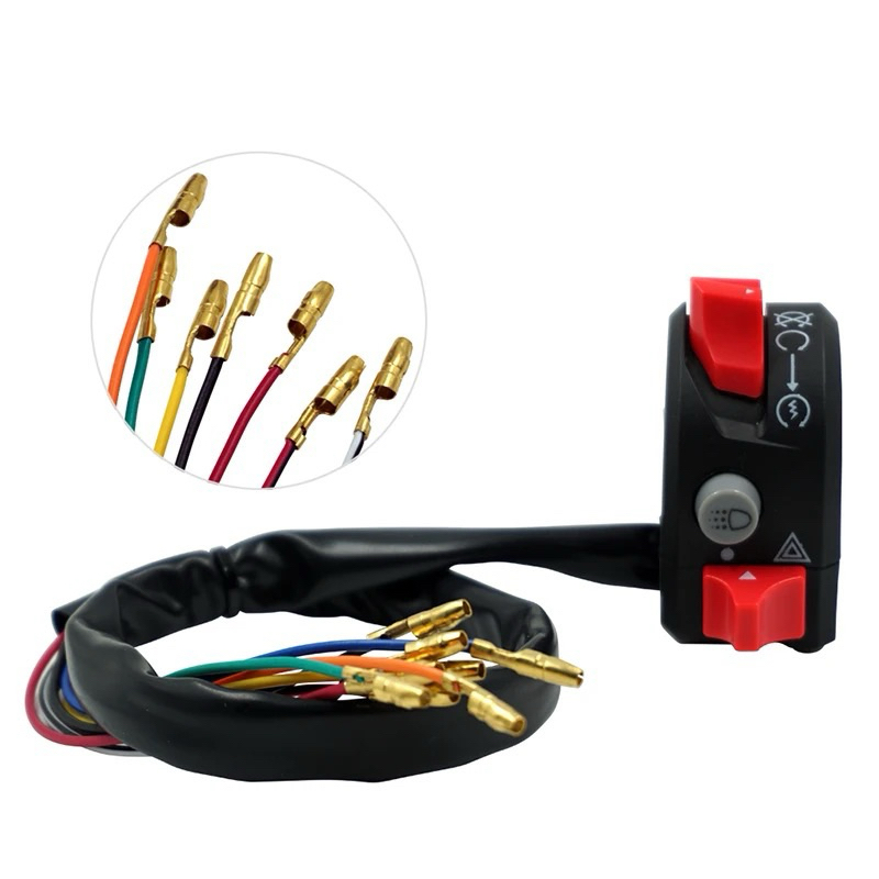 Starter Switch Right HAZARD ON OFF UNIVERSAL BEAT MIO VARIO NMAX AEROX ...