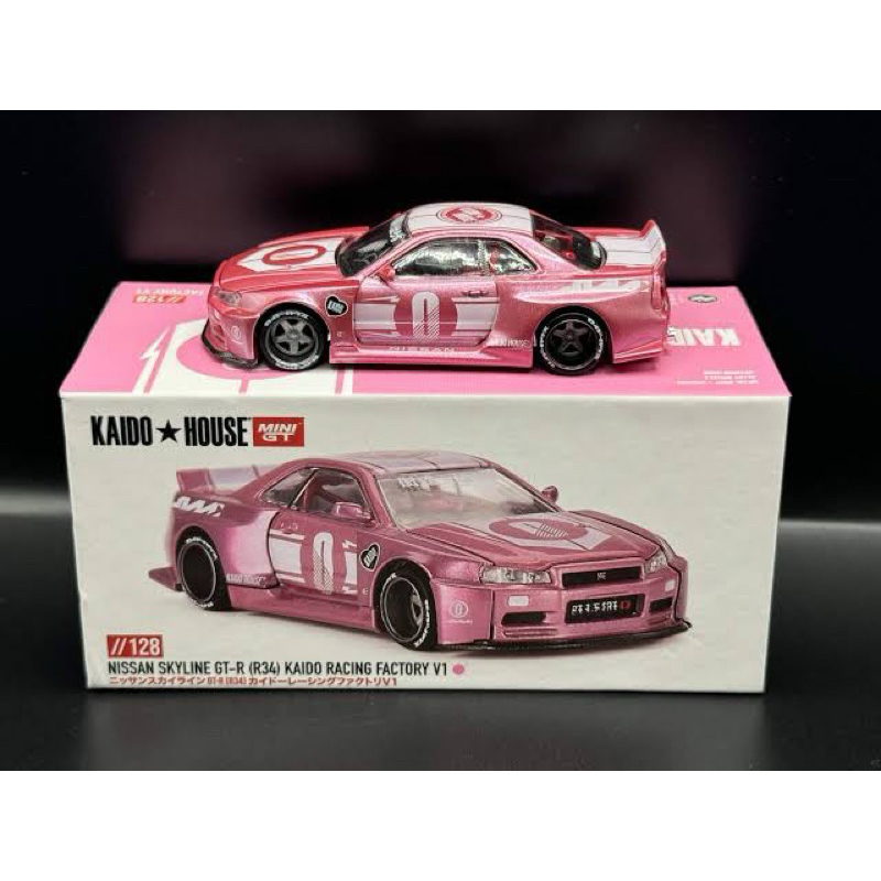 Mini GT - KAIDO HOUSE Nissan Skyline GTR R34 Pink V1 | Shopee Malaysia