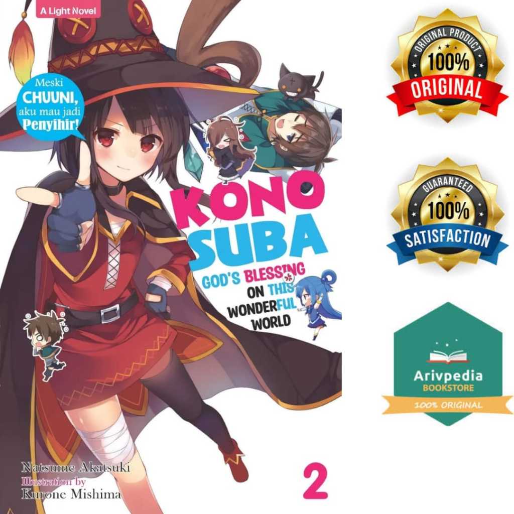 Konosuba God's Blessing in this Wonderful World! 2 by Natsume Akatsuki | Shopee Malaysia