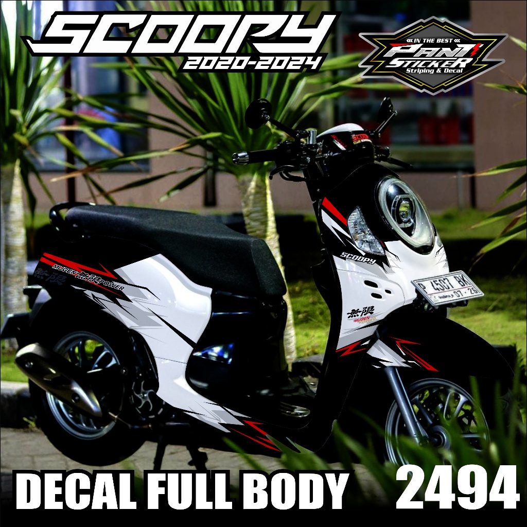 Decal Full body Full body Full Block Decal Dekal New 2021-2024 Mugen ...