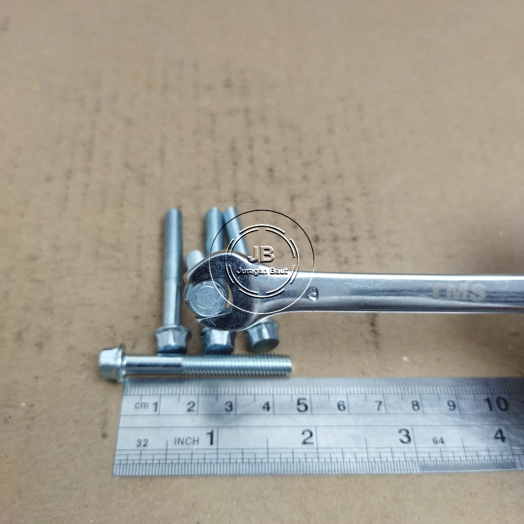 PUTIH MESIN Key HAT BOLT 8 CVT ENGINE BLOCK M6X45 BAUD LENGTH 4,5CM 4,5 ...