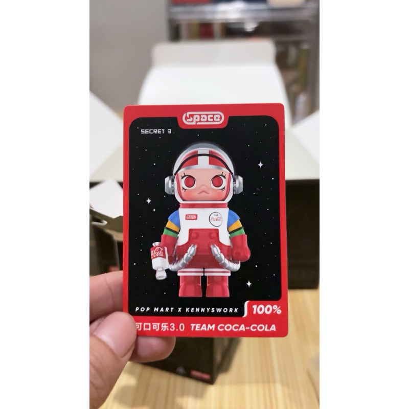 COCA-COLA Space MEGA MOLLY V3 (COCO-COLA SECRET) ORI POPMART | Shopee ...
