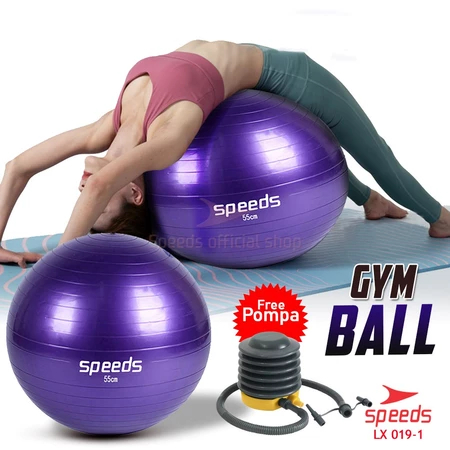 Speeds Gym Ball Gym Ball gymball Fitness Yoga Ball Free Pump Diameter ...