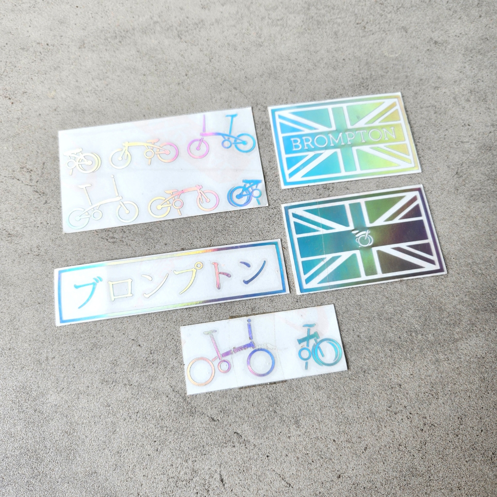 Specialized Label Brompton Trek Car Bike Sticker Sticker | Shopee Malaysia