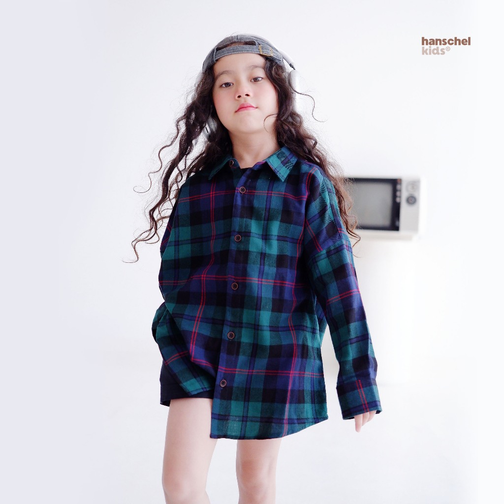 KEMEJA Hanschelkids - Danu Flannel (Children's Flannel Shirt | Unisex 1 ...