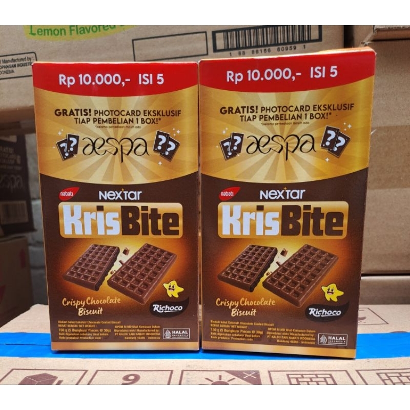 Vegetable Krisbite Aespa 1 box contains 5 pcs | Shopee Malaysia