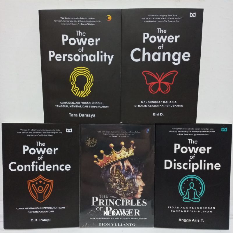 Package contains 5 MOTIVATIONAL BOOKS The Power Of Confidence + The ...