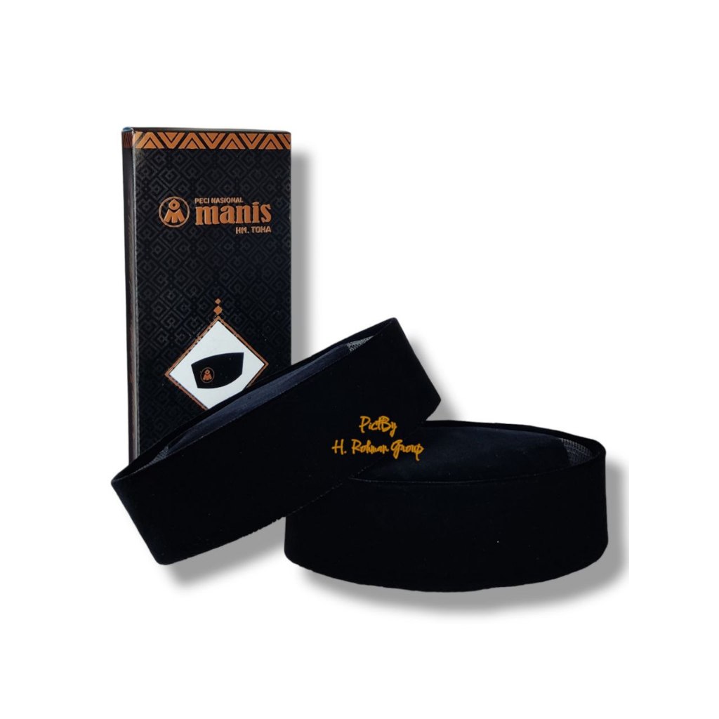 Peci Manis Polos AC Original HM Toha Bandung Smooth Thick Anti Sultry ...