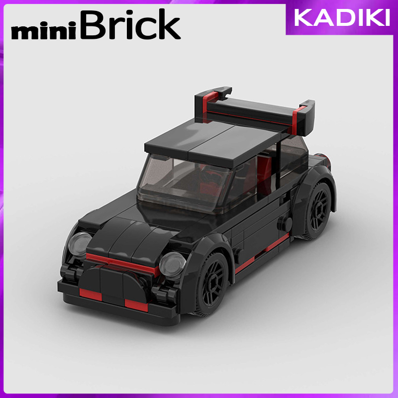 Brick Car MINI Cooper JCW Roadster Speed Block Model Racing Sport Car ...