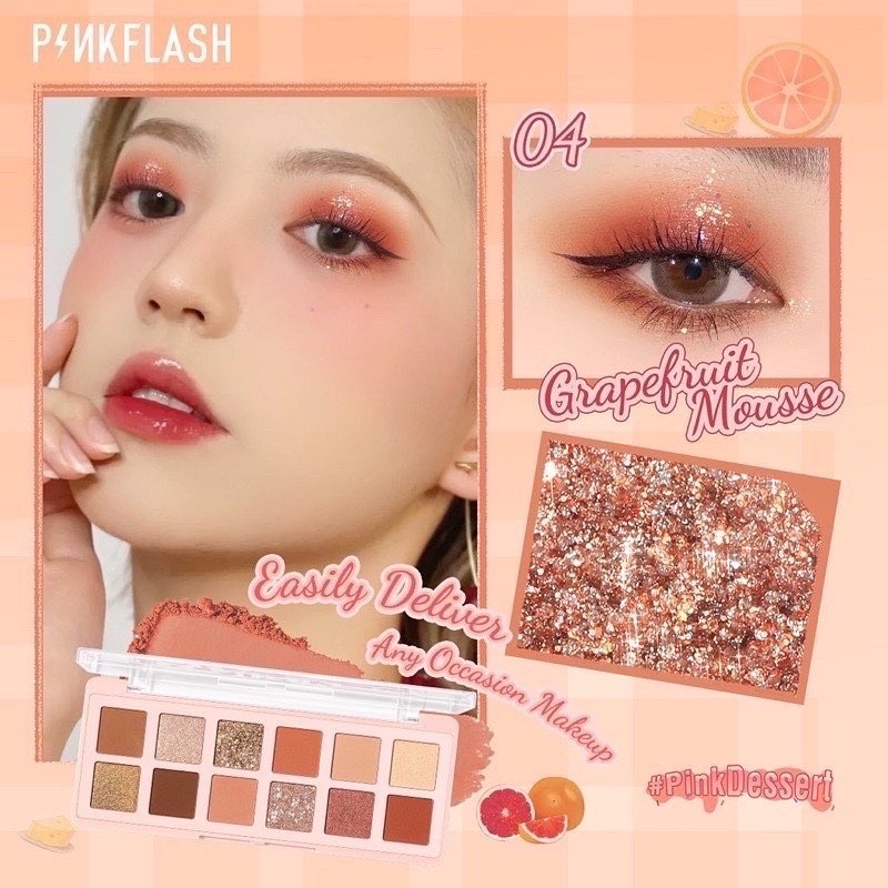 Pinkflash Pro Touch Eyeshadow Palette Pinkflash Eyeshadow Palette ...