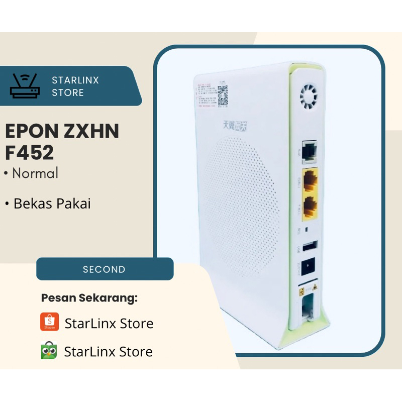 Zte F452 EPON Router Modem | Shopee Malaysia