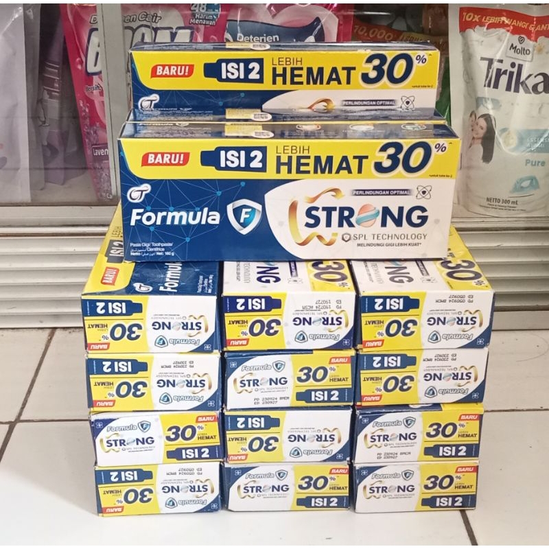 Strong Toothpaste Formula Buy 1 Get 1 Free / Twin Pack 2 x 160gr ...