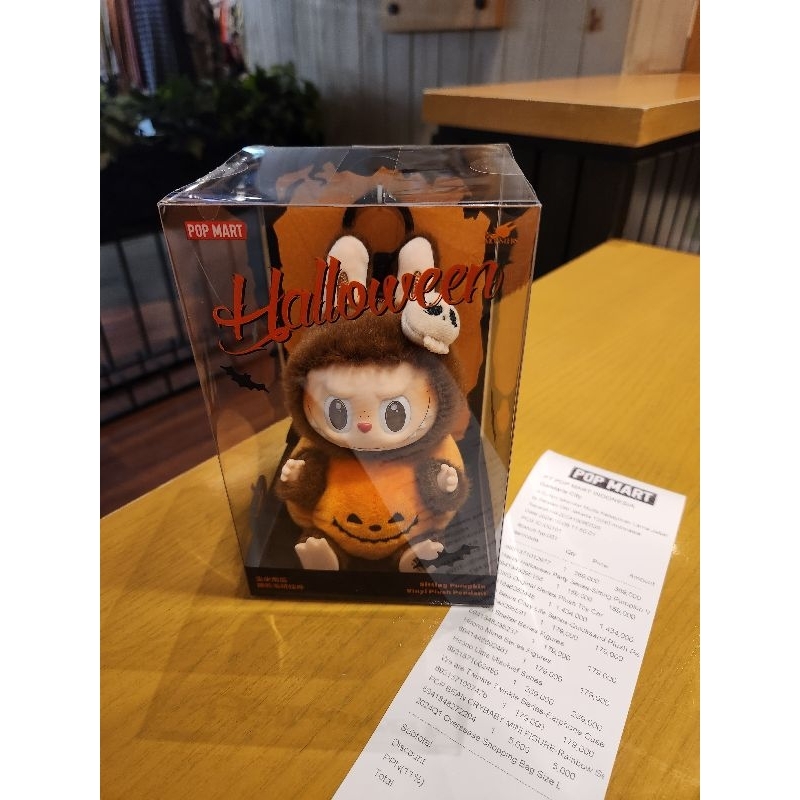 [READY] Labubu Happy Halloween Party Series - Sitting Pumpkin Vinyl ...