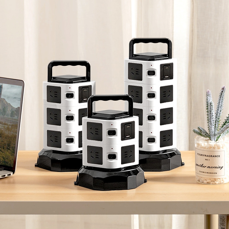 Tower model connection cable can be rotated Vertical Power Socket cable ...