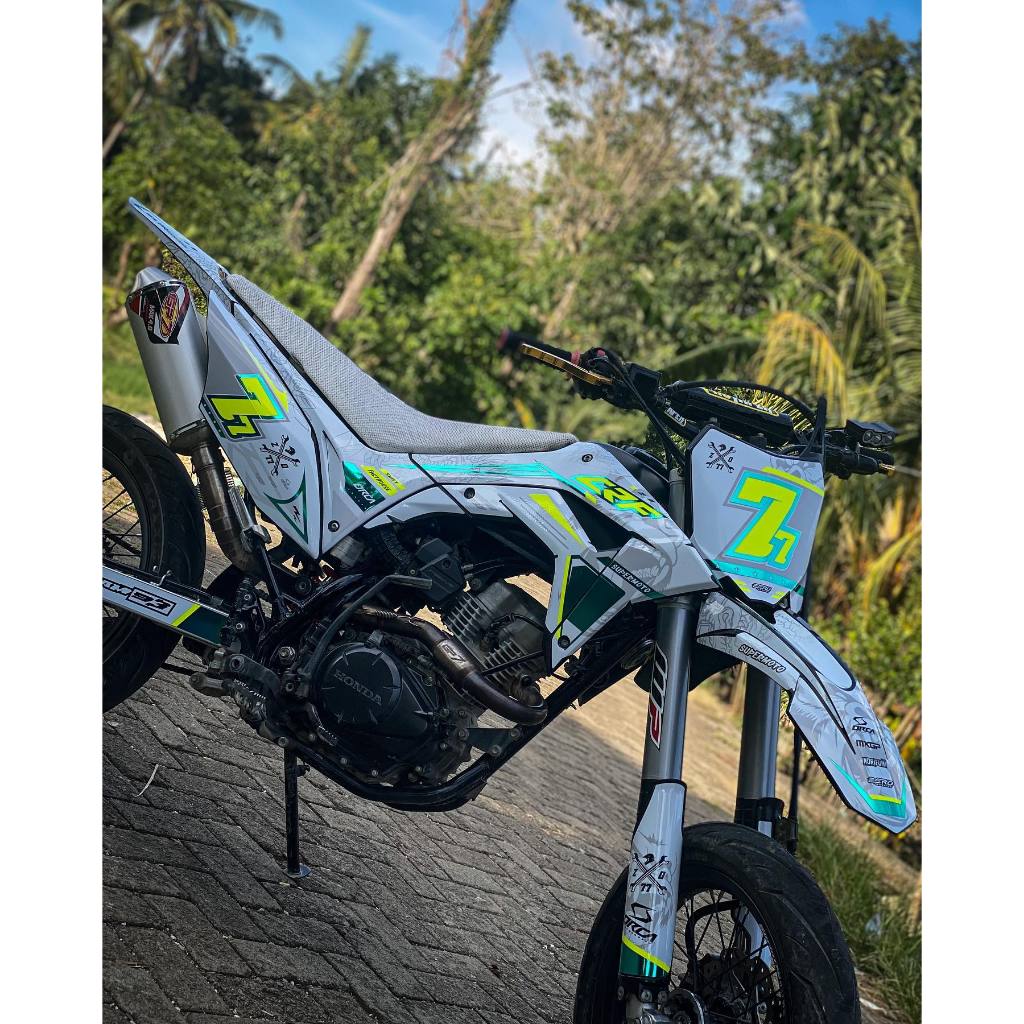 Sticker DECAL CRF 150L/CRF 450/FULL BODY CUSTOM | Shopee Malaysia