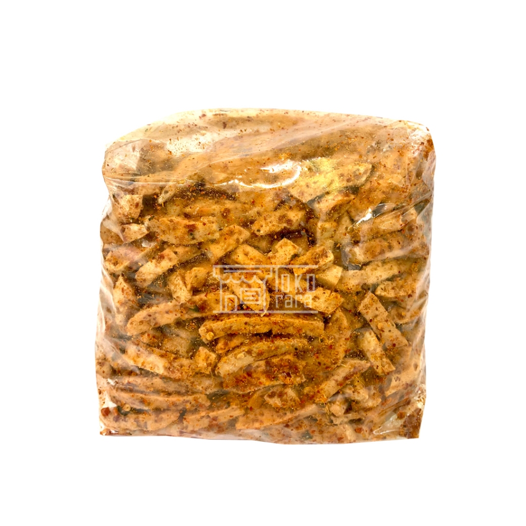 Basreng Sultan Raja Spicy Original Orange Leaves 1kg | Shopee Malaysia