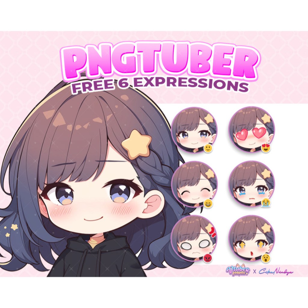 Charming PNG Tubers for Virtual Personas that Increase Streaming ...